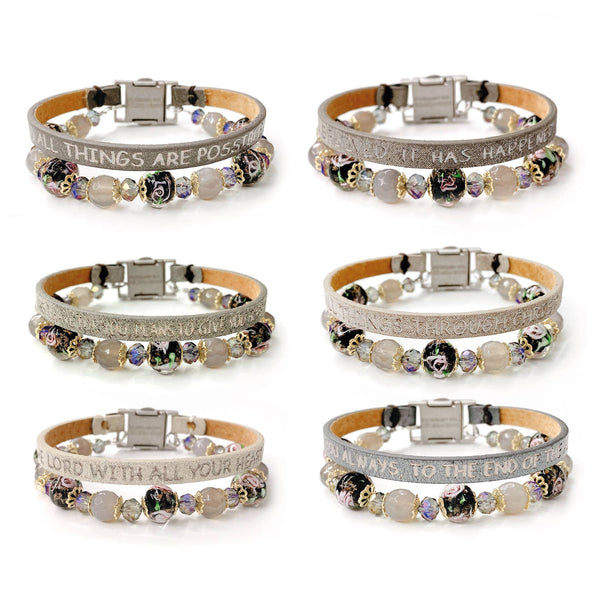 Good Works Immaculate Bible Verse Bracelet - The Rusty Willow Boutique